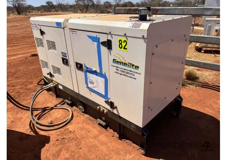 Buy Used 2022 Genelite Three Phase Diesel Powered Generator 541 Hours ...