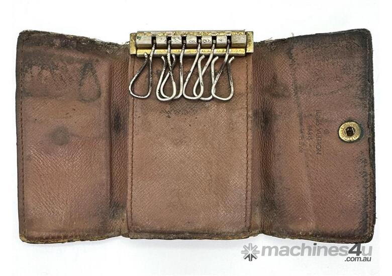 Used VINTAGE LOUIS VUITTON MONOGRAM CANVAS MULTICLES 6 KEY HOLDER ...