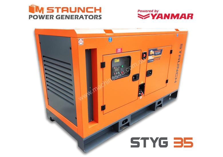 New 2020 staunch Staunch Yanmar STYG32S Generator 35KVA Backup ...