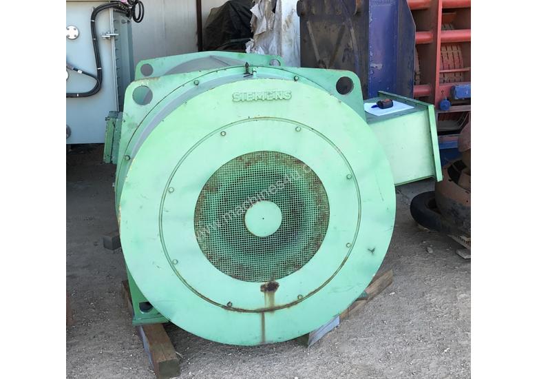 Used siemens 600 kw 800 hp 6 pole 11000 volt AC Electric Motor AC ...