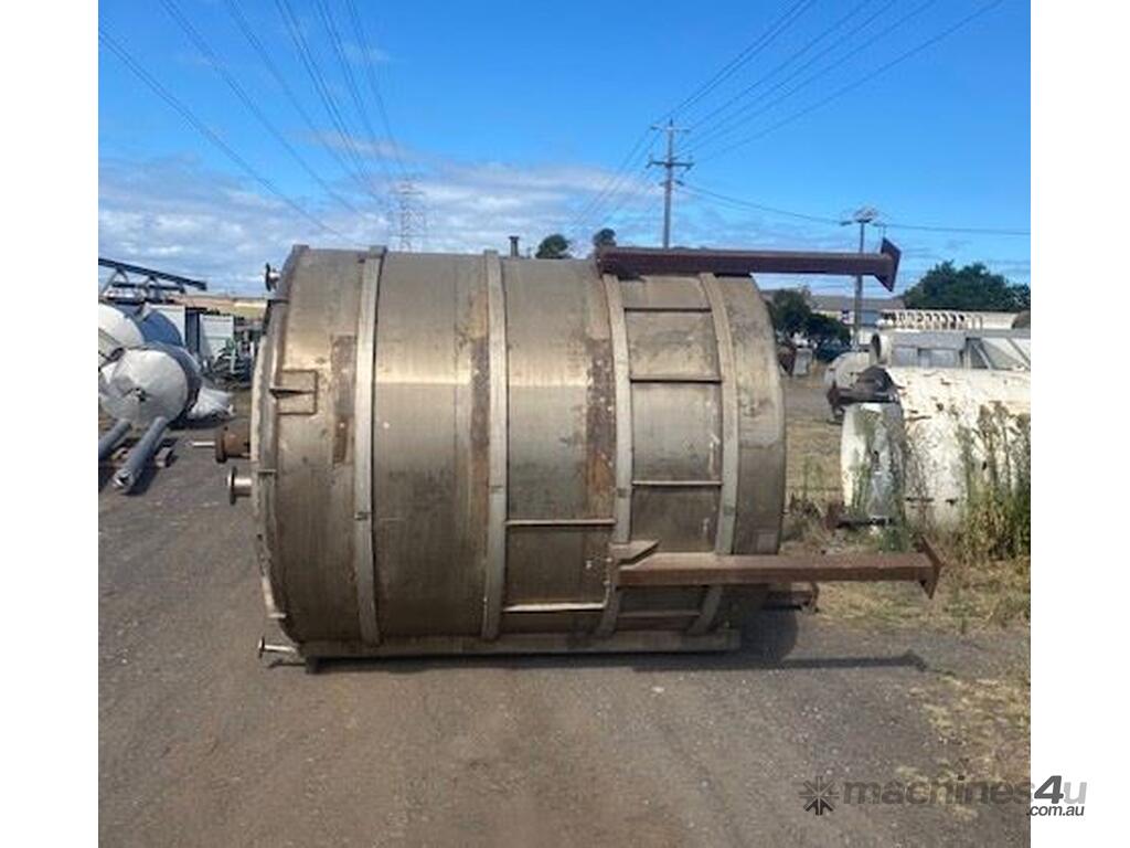 Used tieman 12500 lt Stainless Steel Tanks (785492) - Listed on Machines4u