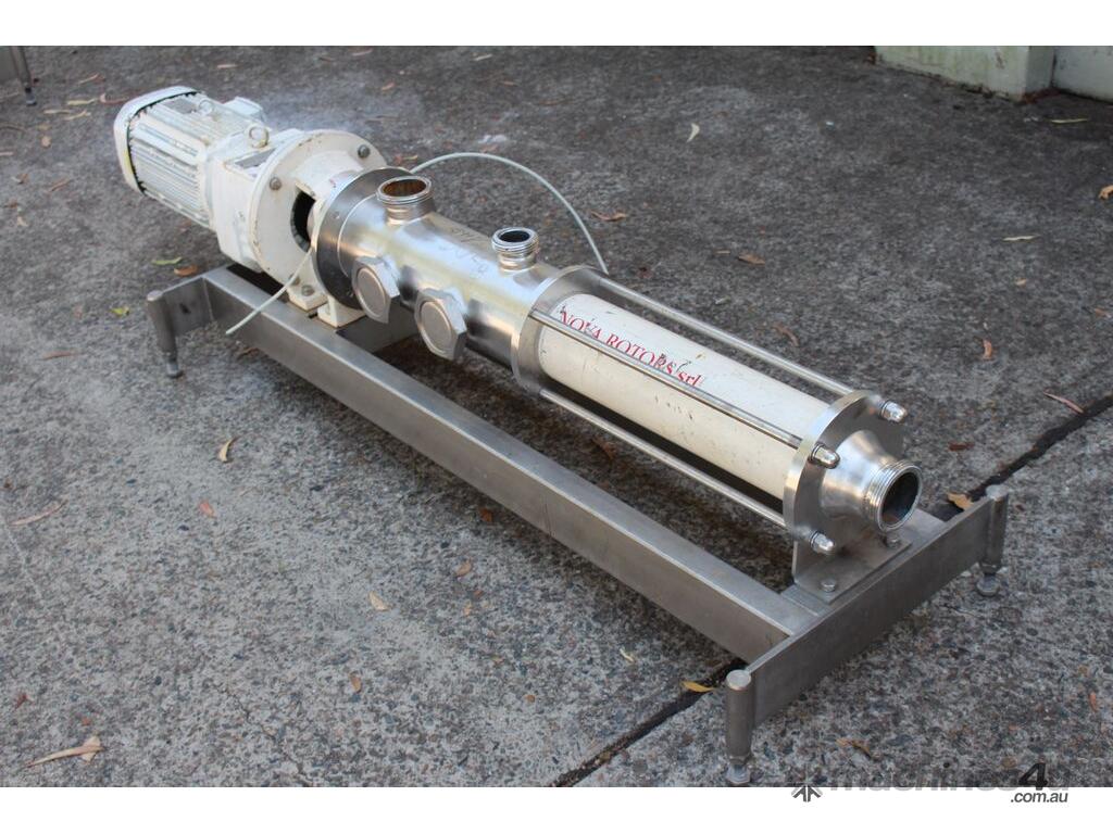 used Nova Rotor SRL Helical Rotor Progressing Cavity Mono Type Pump ...