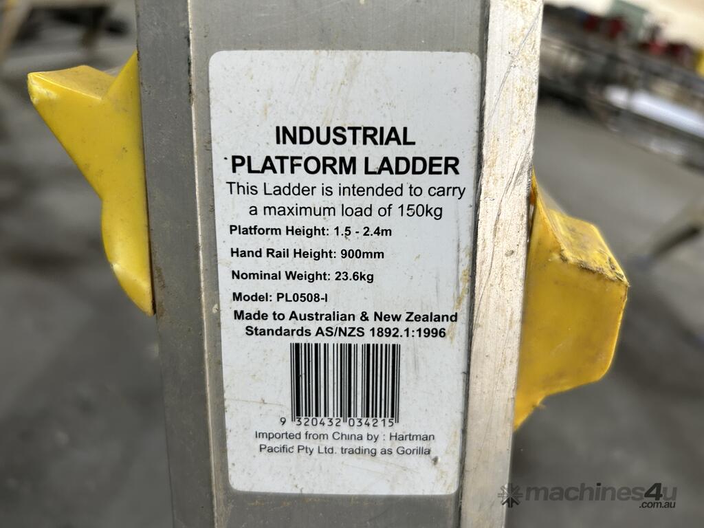 New gorilla 3x Gorilla Platform Ladders Ladders in , - Listed on Machines4u