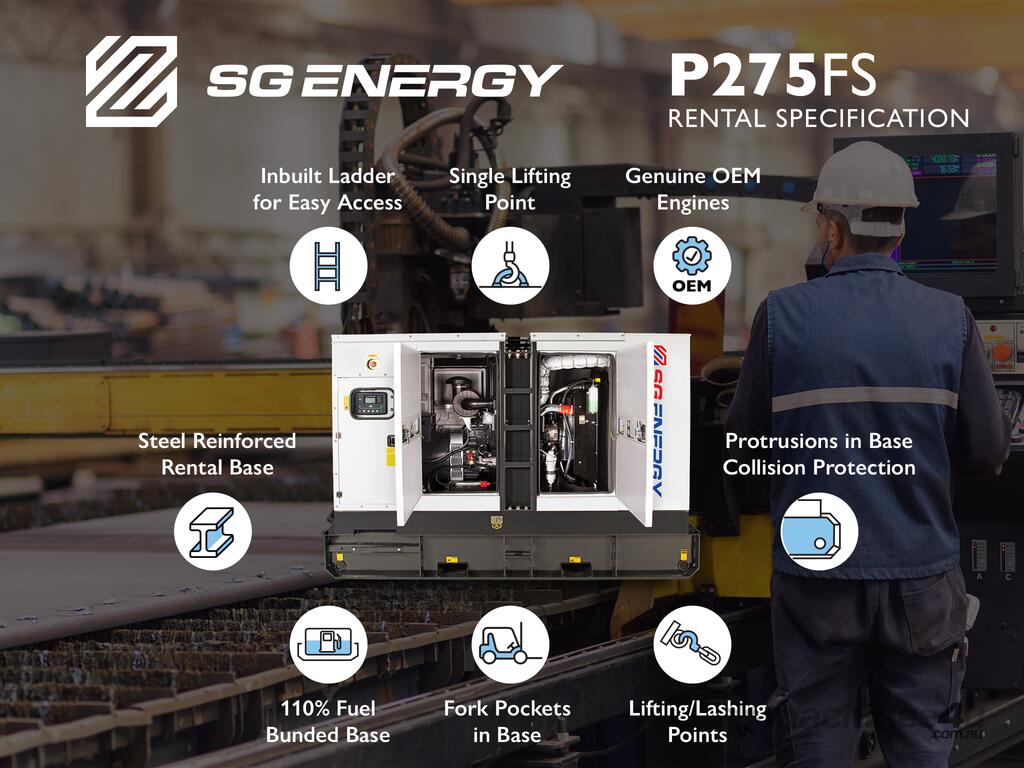 Buy New 2023 sg energy P275FS Industrial Generators (956592)