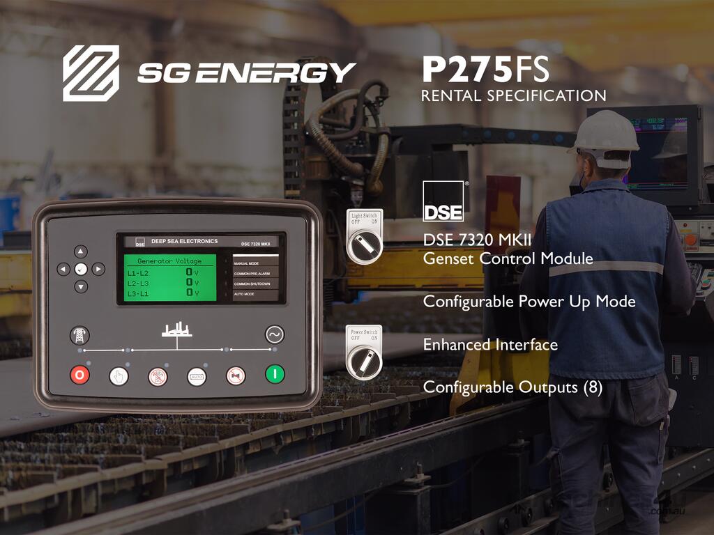 Buy New 2023 sg energy P275FS Industrial Generators (956592)