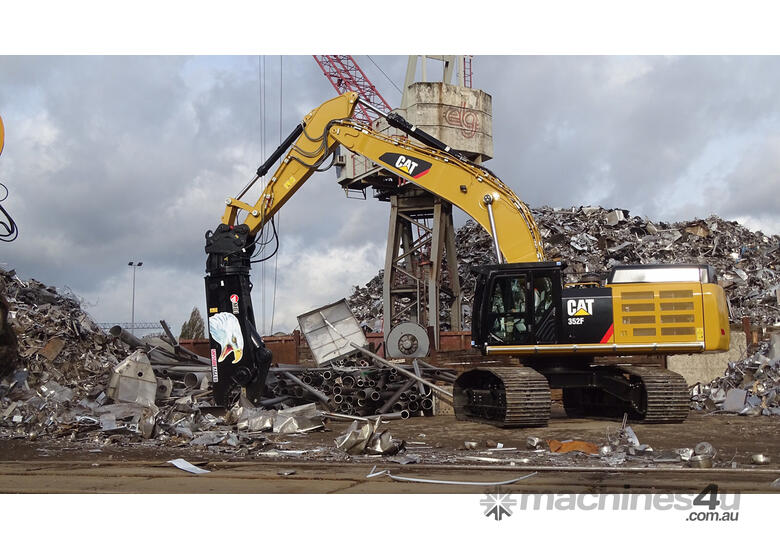 New Aussie Buckets MBI Eagle 2 Rotating Scrap Shear 7T - 10T Excavator ...