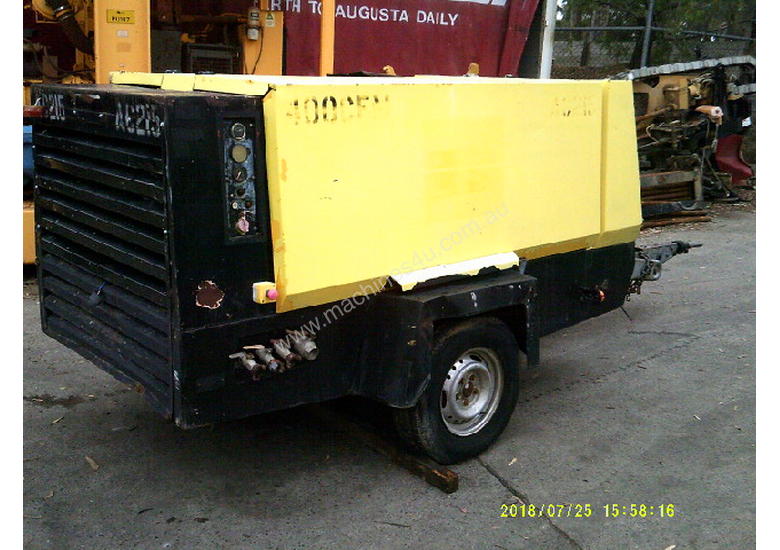 Used 2002 kaiser 400 cfm Kaiser air compressor deutz turbo intercooled ...