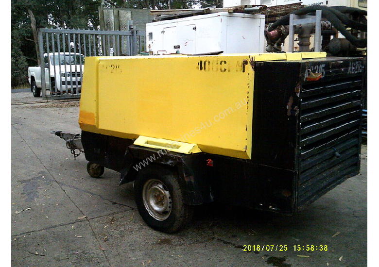 Used 2002 kaiser 400 cfm Kaiser air compressor deutz turbo intercooled ...