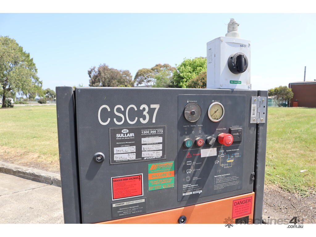 Used champion Screw Air Compressor - Champion CSC37 Screw Compressors ...