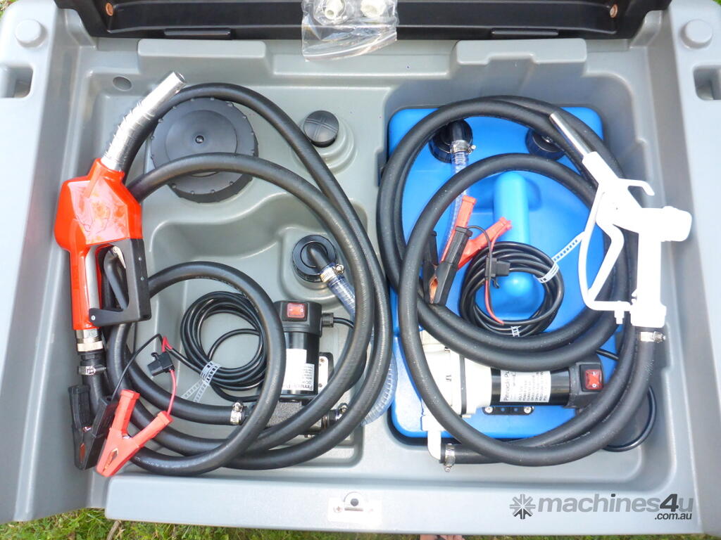 New New 400L Diesel 50L AdBlue Combo Fuel Cell Tank with 12v Pumps ...