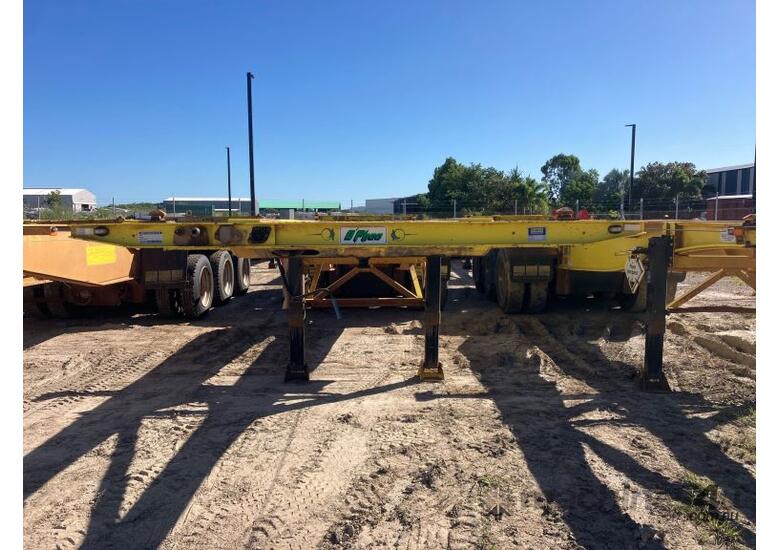 Buy Used 2016 ophee 2016 OPhee Tri Axle Semi Trailer Skeletal Tri Axle ...