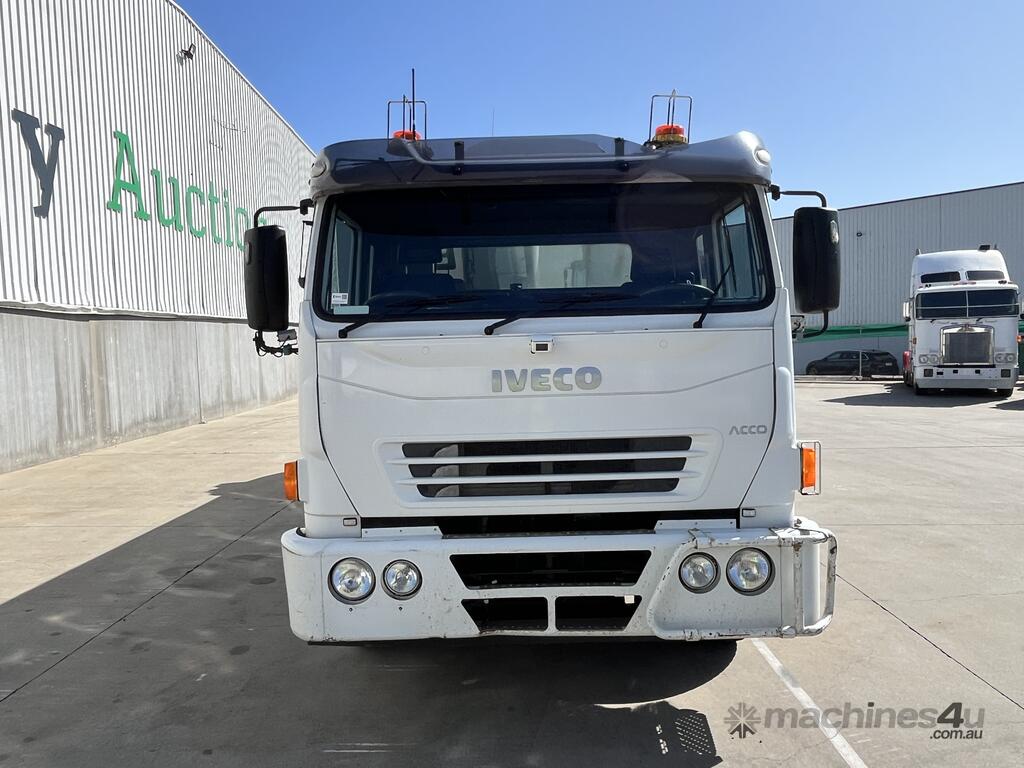 Buy Used 2014 Iveco 2014 Iveco Acco 6x4 Side Loader Garbage Compactor Council Asset Trucks in ...