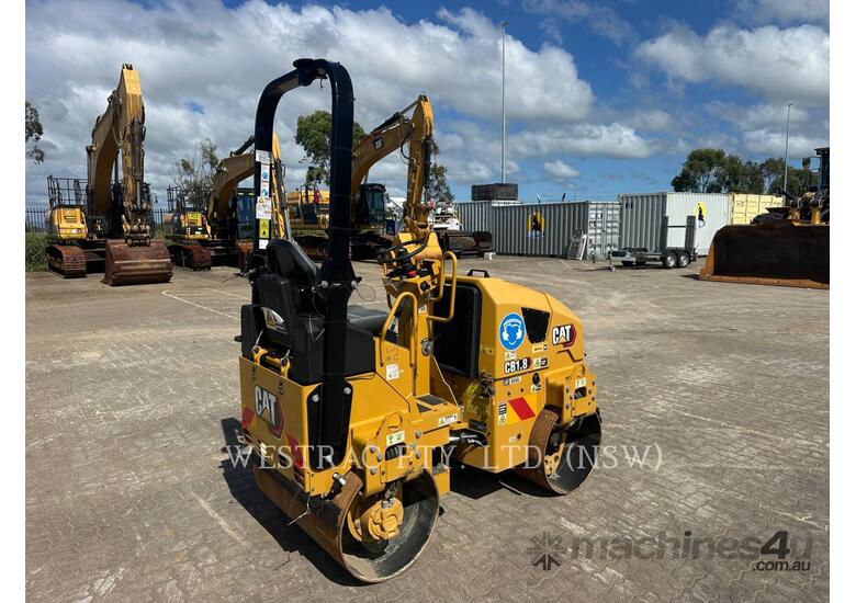 Used 2023 CAT CAT CB1 8 Vibratory Double Drum Asphalt Double Drum Smooth Rollers (1075695 ...