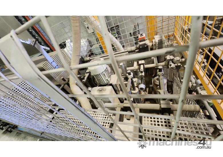 Used 2003 barberan/weinig Complete Drawer Panel processing line Wood ...