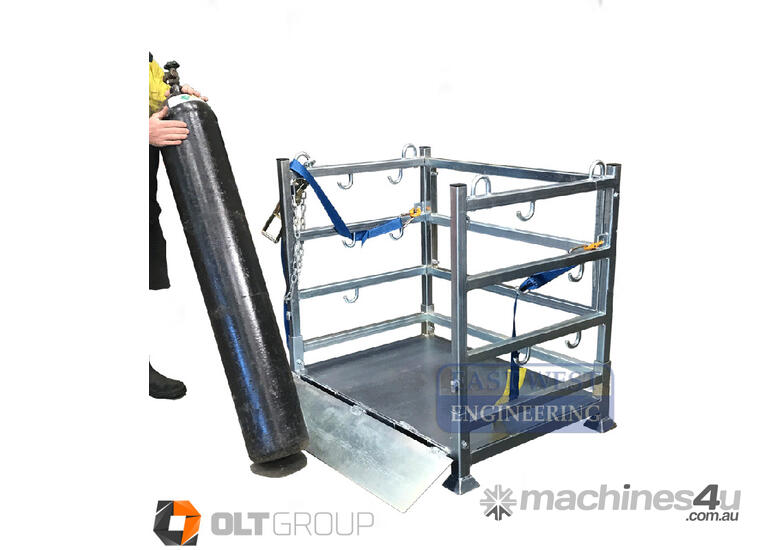 New 2020 east west engineering Gas Cylinder Storage Stillage Cage ...
