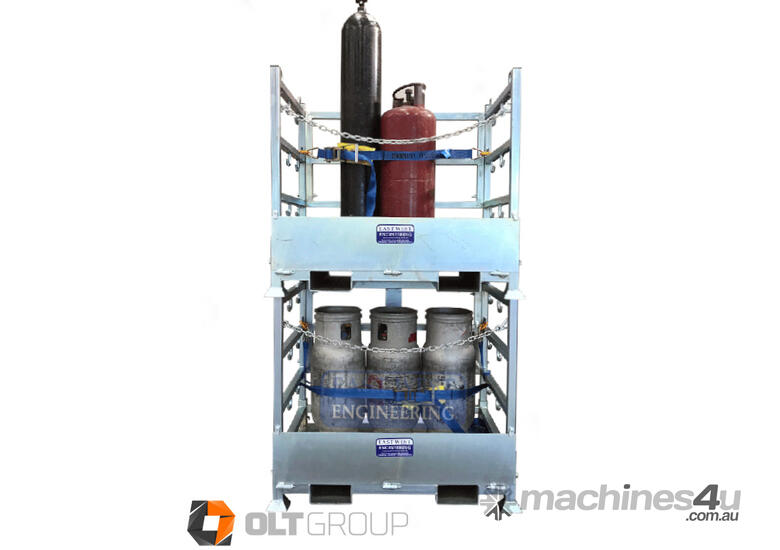 New 2020 east west engineering Gas Cylinder Storage Stillage Cage ...