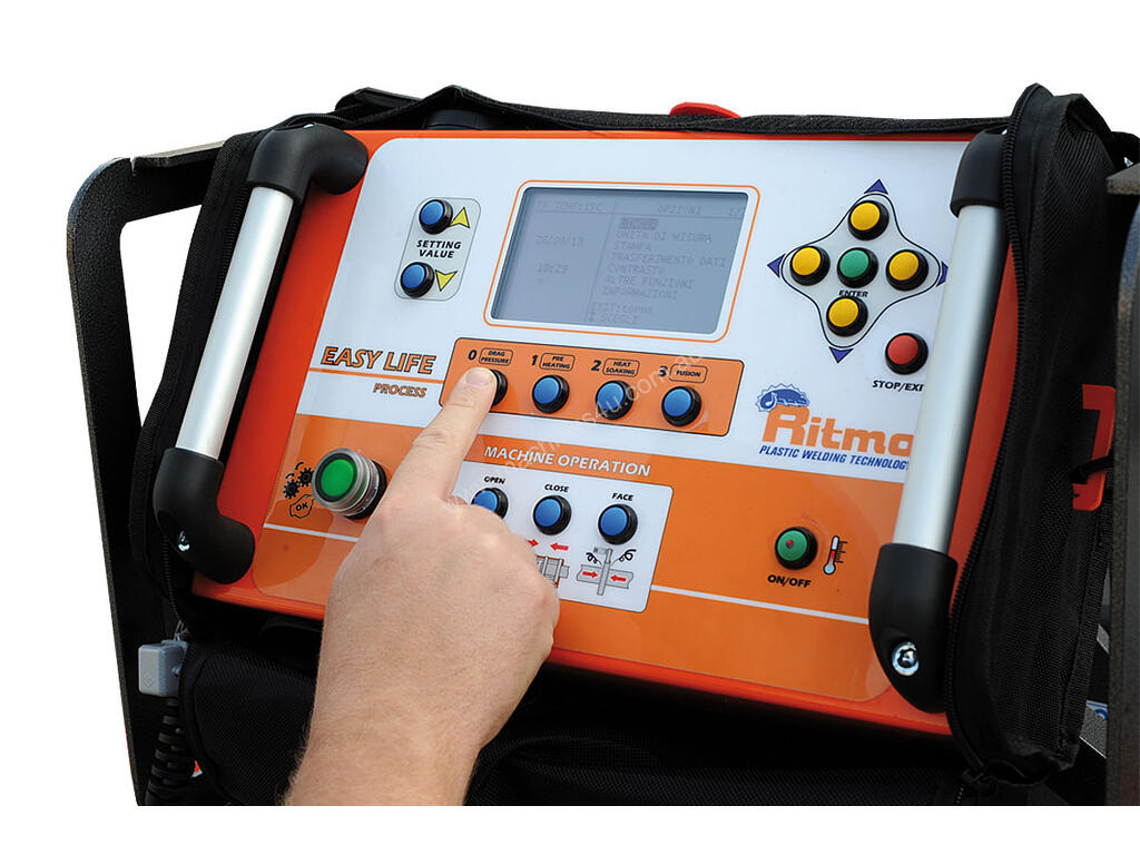 New ritmo 200-500mm Self-Propelled Butt Fusion Pipe Welder - Ritmo ...