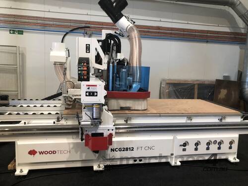 New 2020 Wood Tech Flatbed CNC Machine 2800x1230mm - Opt Label Load ...