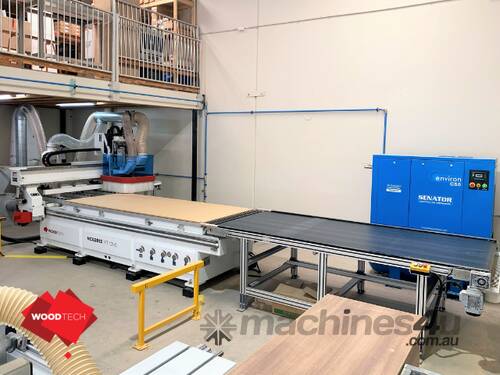 New 2020 Wood Tech Flatbed CNC Machine 2800x1230mm - Opt Label Load ...