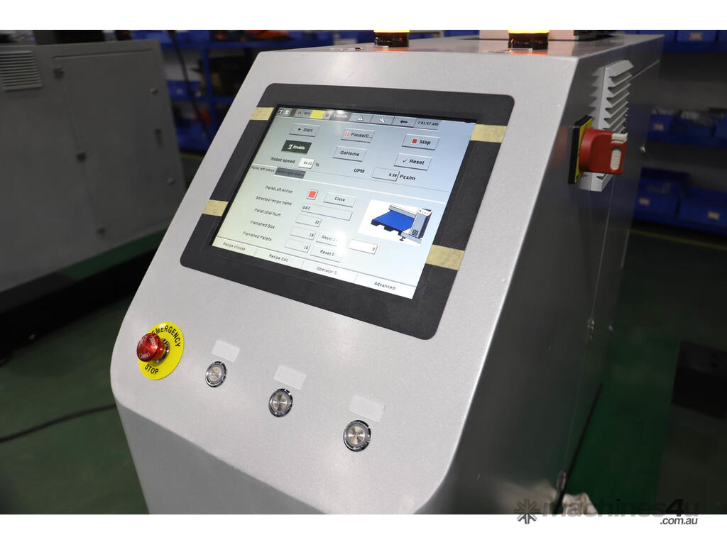 New 2024 KG Foods Robotic Palletiser cell Right and left side up to 2 ...