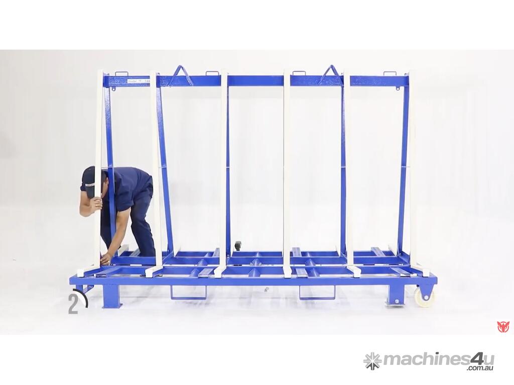 New Aardwolf Transport Frame Mod TF2440PC Forklift Attachable Glass A ...