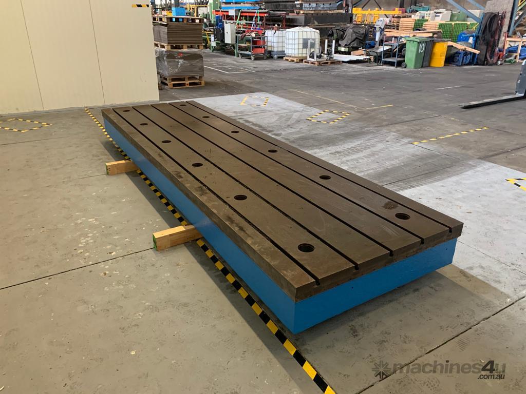 Used 1990 Stoll STOLLE - Cast iron Cast iron floorplates 5100 x 1500 x ...