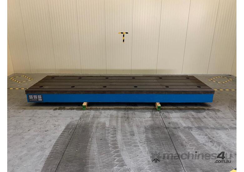 Used 1990 Stoll STOLLE - Cast iron Cast iron floorplates 5100 x 1500 x ...