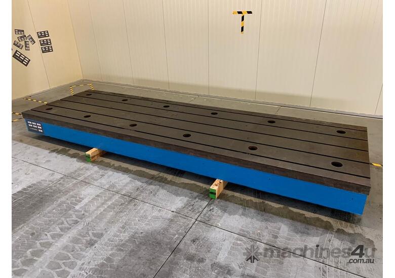 Used 1990 Stoll STOLLE - Cast iron Cast iron floorplates 5100 x 1500 x ...