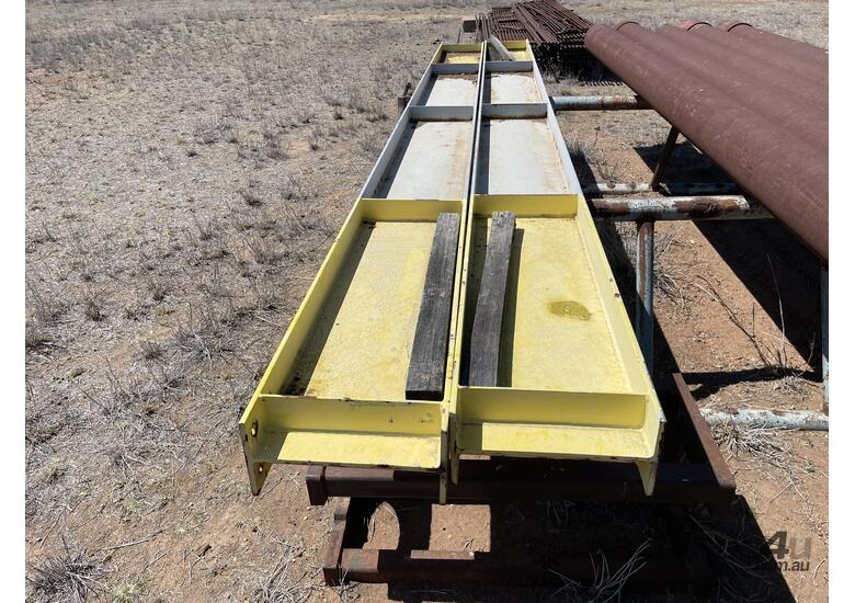 Used 2 x I Beams Steel Beam Assembly (912796) - Listed on Machines4u