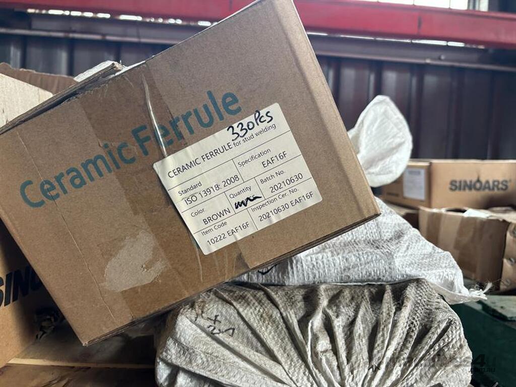 Used 3 X PALLETS ASSORTED SHEAR CONNECTORS 13MM 3 X PALLETS ASSORTED ...