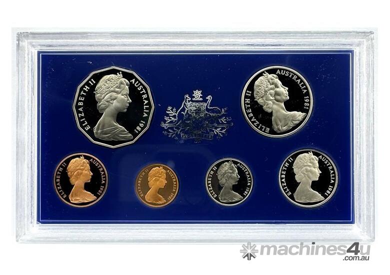Used 1981 ROYAL AUSTRALIAN MINT PROOF COIN SET 1981 ROYAL AUSTRALIAN ...