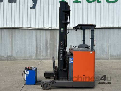 Used 1999 Toyota 1999 Toyota 6FBRE16 Electric Reach Forklift Stock ...