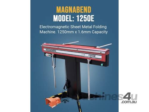 New 2023 magnabend 1250E Electric Pan Brake in DANDENONG SOUTH, VIC