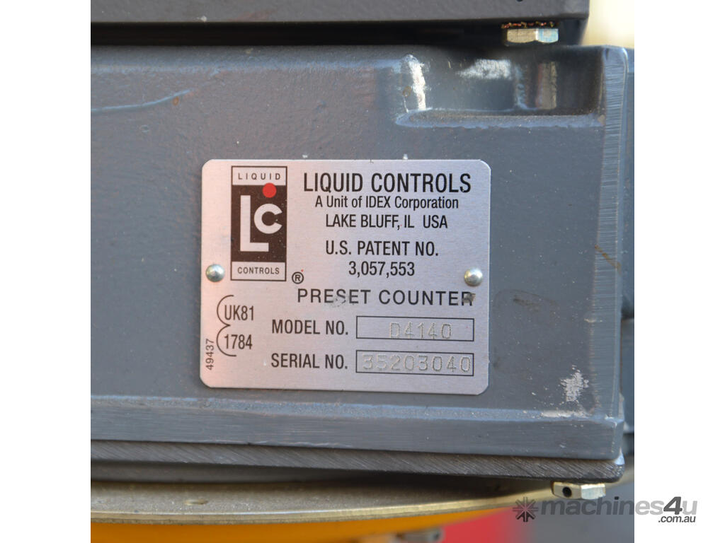 Used Liquid Controls D4140-M 5 16 Painting systems in OTTOWAY, SA