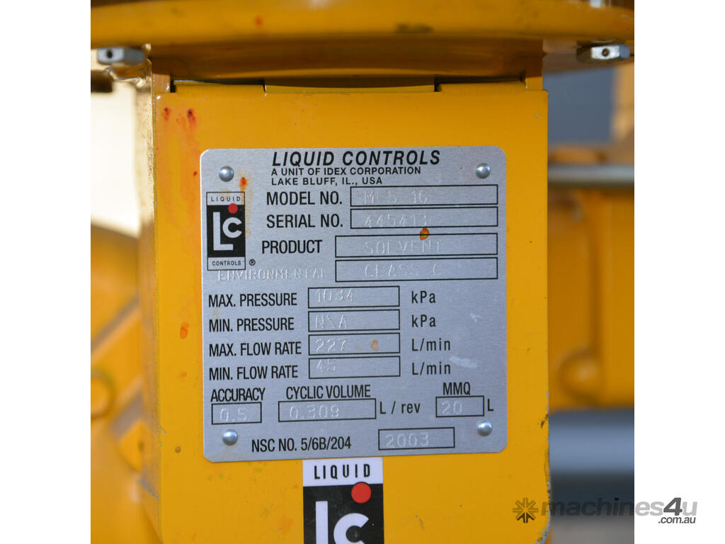 Used Liquid Controls D4140-M 5 16 Painting systems in OTTOWAY, SA