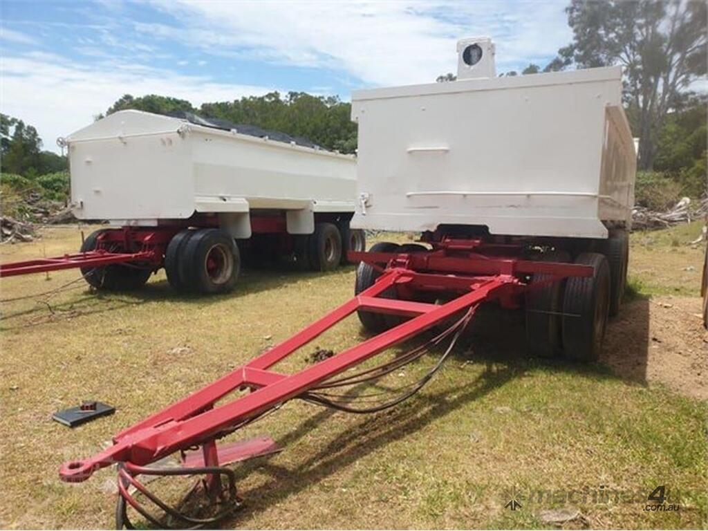 Buy Used 1940 custom built 1900 CUSTOM BUILT END TIPPER TRAILER Tipping ...