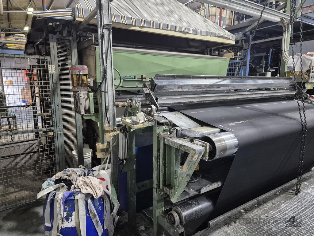 Used Awning Canvas Coating Striping Line Printing in , - Listed on ...