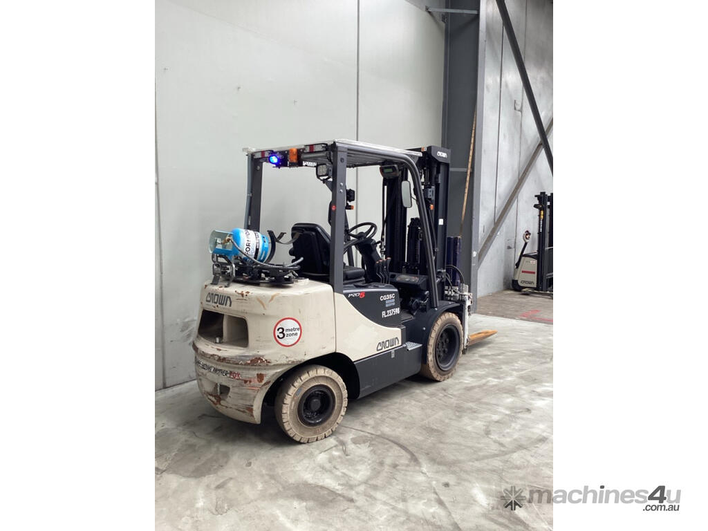 Used 2018 Crown Crown Forklift 3 5T Container Mast Unit AU461 ...