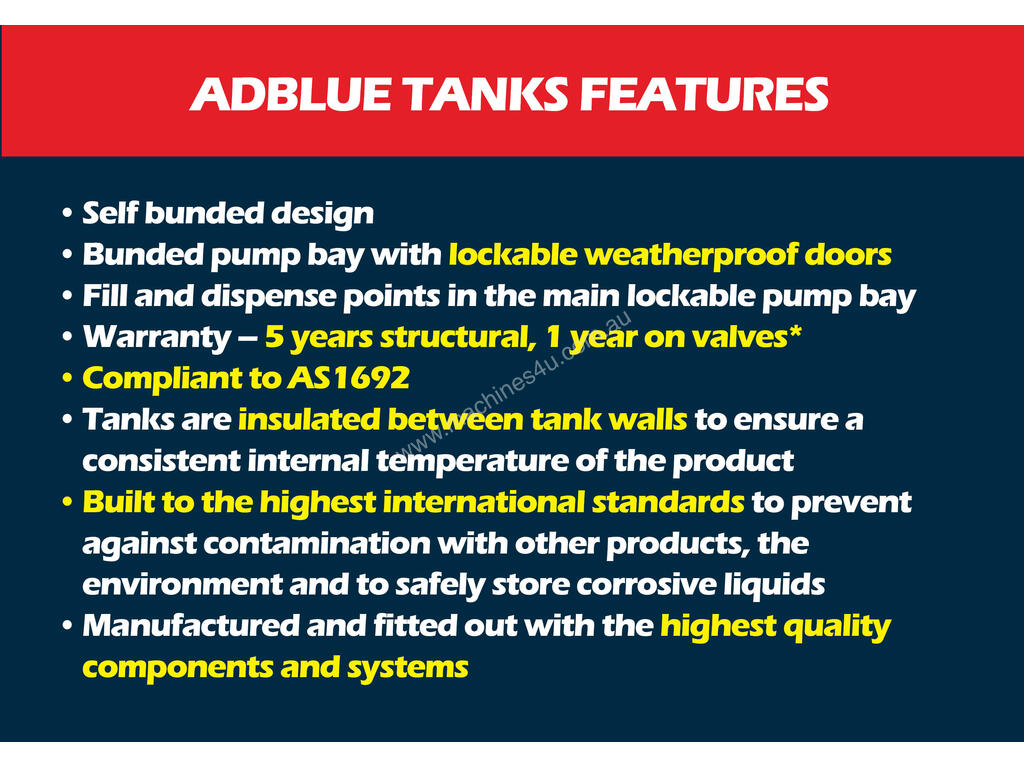 New 2016 Fuelco Adblue Tanks Combo Tanks Diesel Fuel Tanks in CARRUM ...