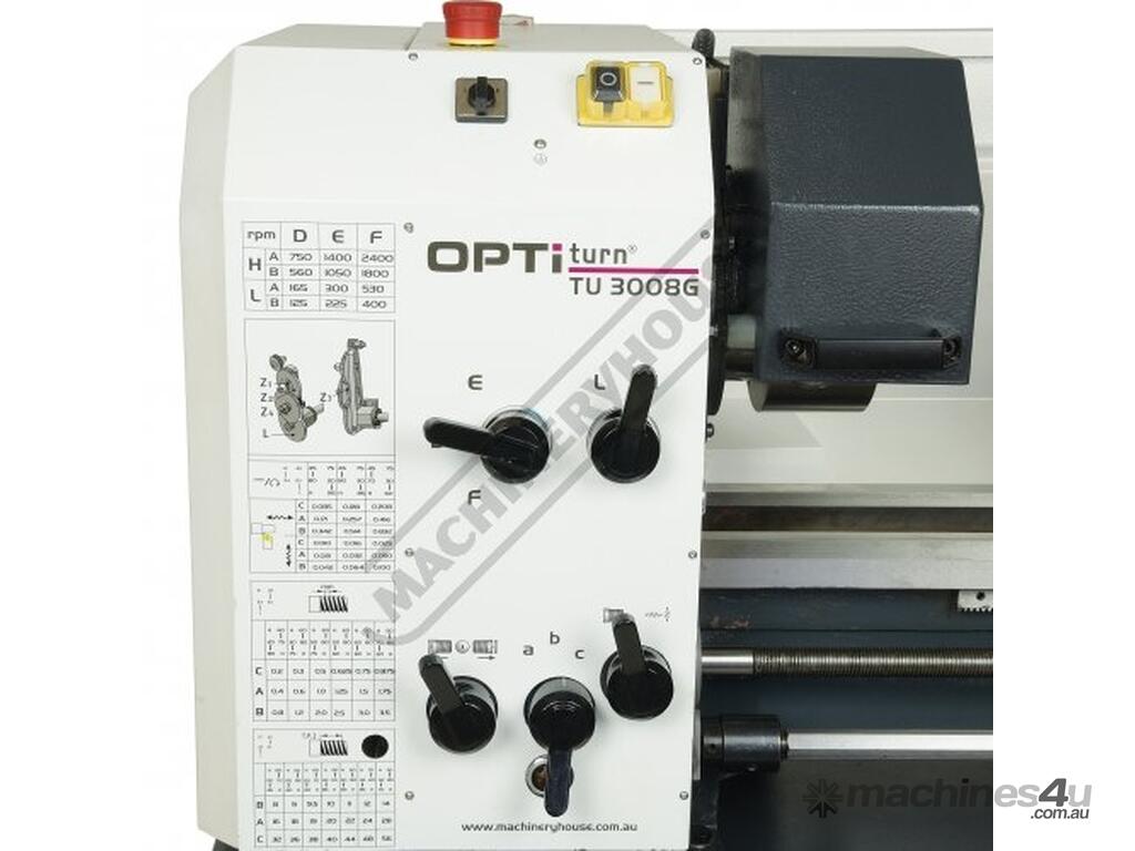 New optimum TU-3008G Opti-Turn Bench Lathe 300 x 700mm Turning Capacity ...