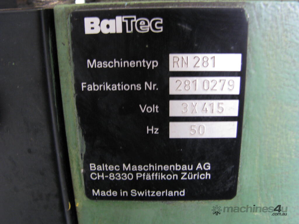 Used baltec RN 281 Riveting Machine (440898)