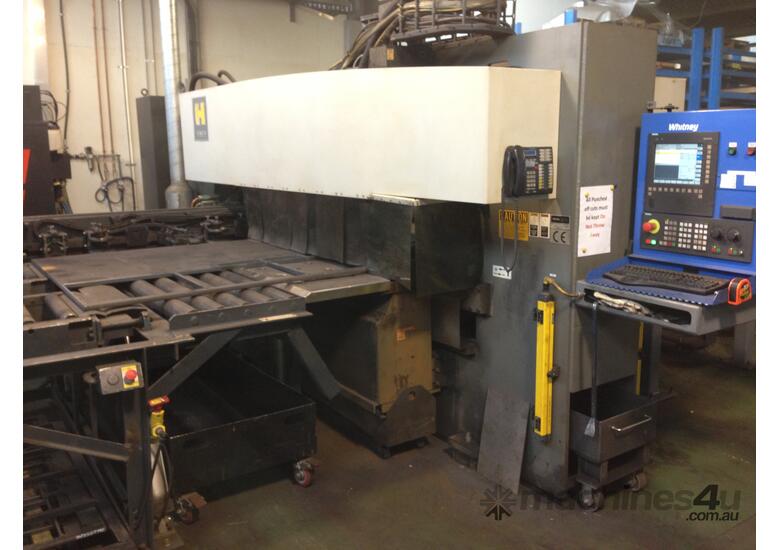 Used 2009 Whitney Whitney 3400XP Punch - Plasma Machine Turret Punch ...