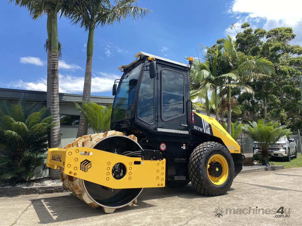 New 2023 multipac 107H Single Drum Smooth Rollers (860798)