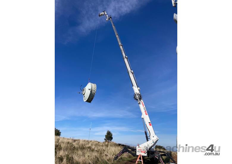 Hire 2023 platform basket Monitor 43T - 43m Spider Lift Crane Spider ...