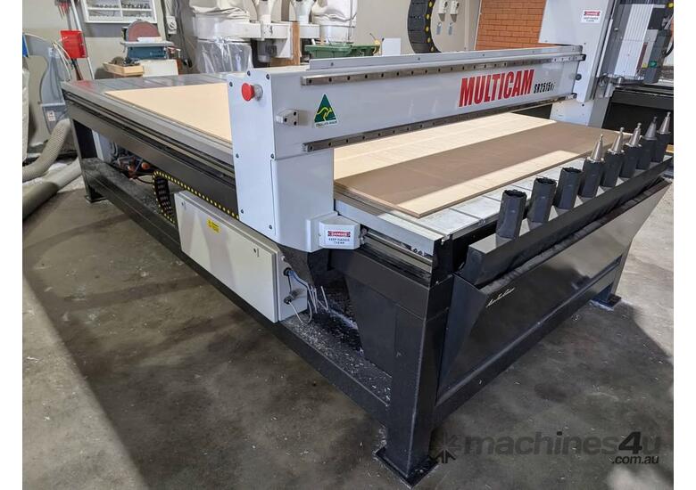 Used 2020 multicam SR2515VI Flatbed Nesting CNC (1124699) - Listed on ...