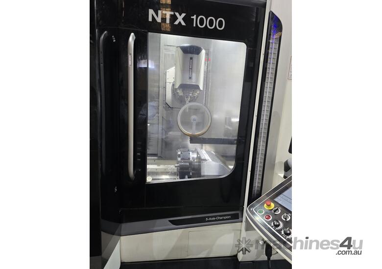 Used 2018 DMG MORI DMG MORI NTX 1000 5 axix CNC Lathe Mill with lower ...