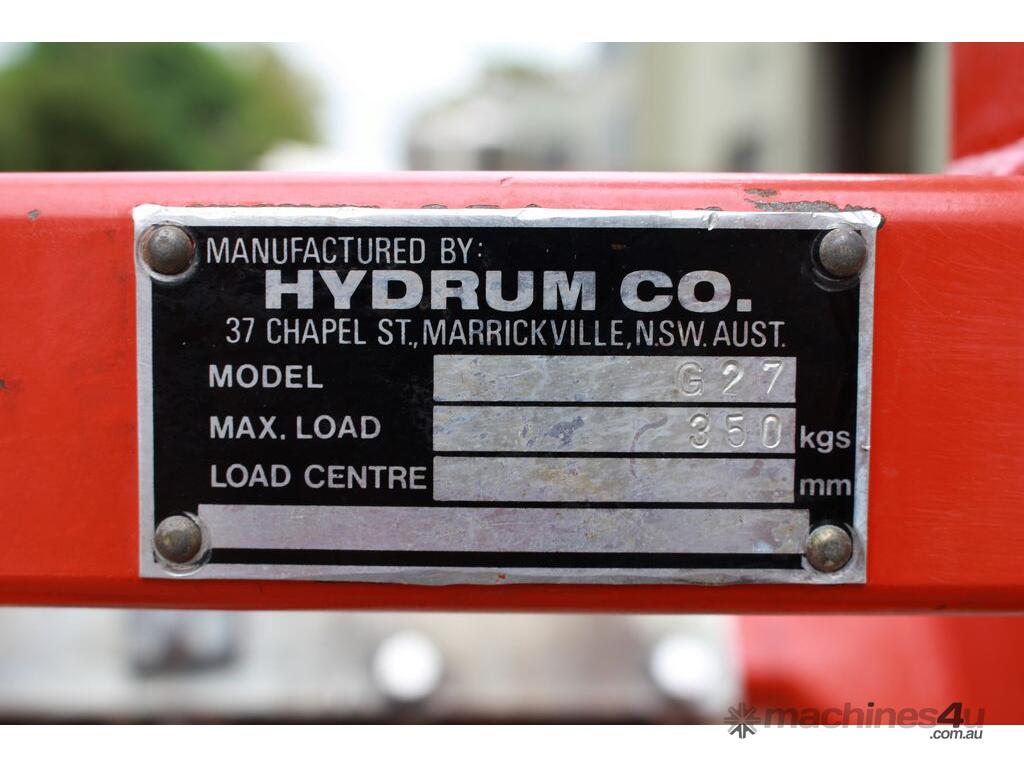 used hydrum G27 Drum Lifter in CONDELL PARK, NSW
